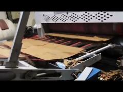 PRY-2000 Lead Edge Three Color Printing and Die Cutting Machine with Stacker
