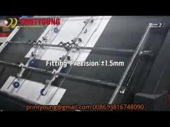 PRY-D machine de laminage à flûte électrique écologique manuelle / automatique pour cartons en papier