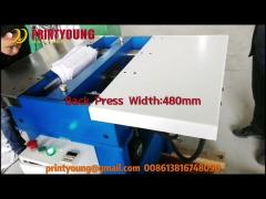 YP-480 Professional 10 Tons Nominal Pressure Hydraulic Hard Cover Book Presser Machine