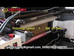 ZYT-1000-4 Stackable Paper Bag Four Colors Flexo Printing Machine