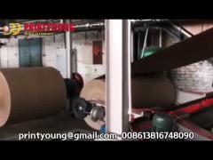 PRYWJ100-1800 3층 증기 난방 노그게이트 카드보드 기계 생산 라인