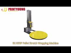BL1650P Electric Automatic Pallet Stretch Film Wrapping Machine for Food Beverage Textiles Commodity Chemical Apparel