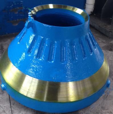 China Cast Iron Metso / Minyu Crusher Parts , Cone Crusher Liners Corrosion Resistence for sale