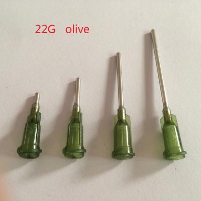 China 14G Metal plastic tips,cheap plastic needle,dispensing blunt needle tip,syringe needle for sale