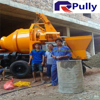 China Pully JBT40-P1 concrete mixer pump trailer, concrete mixer pump, Chinese concrete mixer pump price for sale
