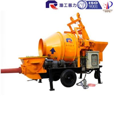 China 200L Oil Tank Capacity Mobile Concrete Mixer Pump Trailer JBT40-P1 for sale