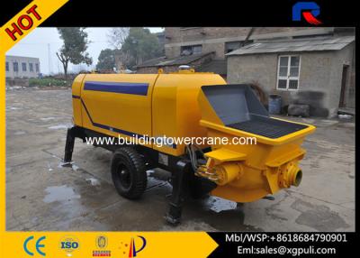 China Hydraulic Static Pump Concrete 0.6M3 Hopper Capacity S Distribution Pipe Type for sale