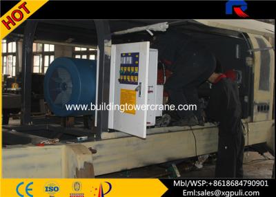 China Stationary Diesel Concrete Pump Trailer 6500Kg Weight For Construction Projects for sale