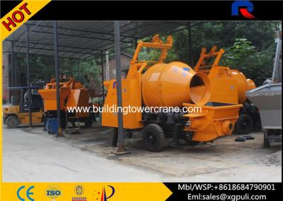 China Concrete Mixer Trucks Building Machine , Electric Concrete Mixer And Pump 9MPa for sale