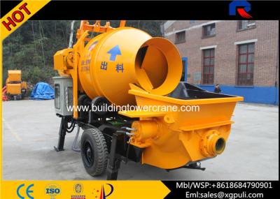 China Mini Hydraulic Concrete Mixer , Self Loading Concrete Mixer Double Axle for sale