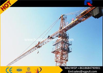 China 150m Height Large Hammerhead Tower Crane Lifting Capacity 8T CE Certificate for sale