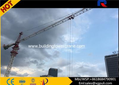 China Overhead Movable Tower Crane , Construction Lift Equipment 1t Tip Load for sale