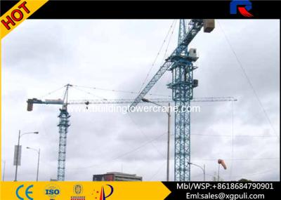 China Mini Hammerhead Tower Crane 1 Ton Tip Load 41m Free Standing Height for sale