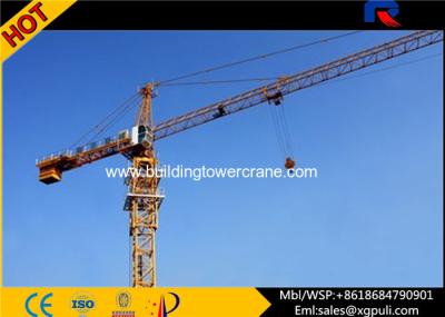 China Fixed Self Erecting Tower Crane 7.01m Tower Height Full VFD Control for sale