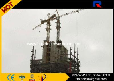 China Professional Hammer Head Tower Crane , Hydraulic Mobile Crane For Inside Building for sale