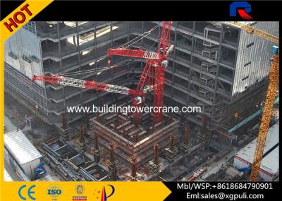China 38m Span Internal Climbing Tower Crane Air Conditioner Operation Cab for sale