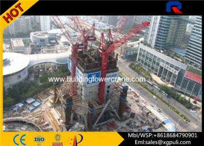 China Mini Hammer Head Tower Crane Climbing Height 65M For Inside Building for sale