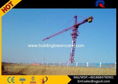 China High - Tech Hammer Head Tower Crane Jib Length 70M , Topkit Tower Crane Height 10m for sale