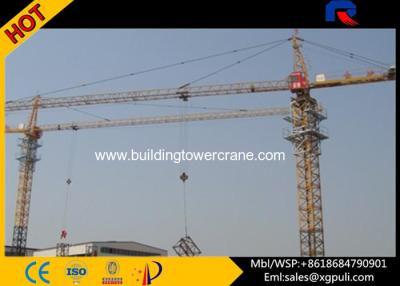 China 630KN.M  Lifting Moment Building Construction Crane Capacity 5 Ton Loading for sale
