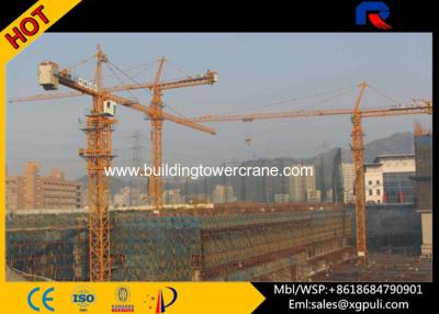 China 8T Mobile Tower Crane , Hammerhead Tower Crane For Building Construction for sale