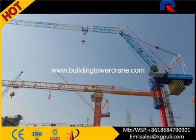 China Building Construction Machine Luffing Jib Tower Crane Load Capacity 10T for sale
