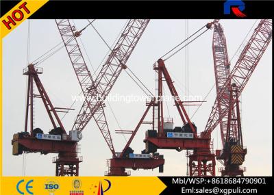 China 400 Span Luffing Fixed / Movable Jib Crane Freestanding Height 50M for sale