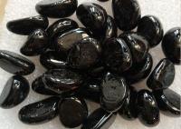 China CASHEW GLASS BEAD-black zu verkaufen