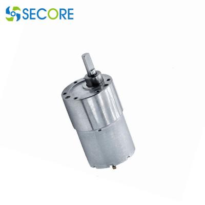 中国 37mm 24V エッセントリック ギア モーター 60rpm 1.5kg トルク ギア ブラシ モーター 販売のため