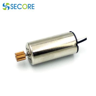 China motor eléctrico cepillado 10m m 1020 de Pmdc de la vibración de DC del motor de 7.4V Coreless en venta