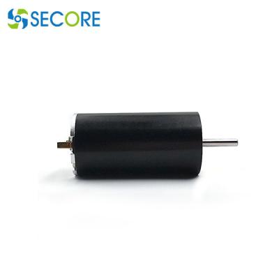 中国 入れ墨機械のためのCoreless Dcモーター7030rpm二重シャフトのCoreless写実的なブラシをかけられたモーター 販売のため
