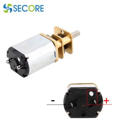 Cina La CC della macchina di lotteria ha spazzolato il motore 115rpm 3V 6V 9V 12V Mini Reduction 1800RPM in vendita