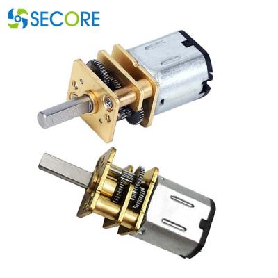 中国 0.4A ROHSのマイクロ金属ギヤ モーター61rpm金属のギヤ ボックス モーター 販売のため