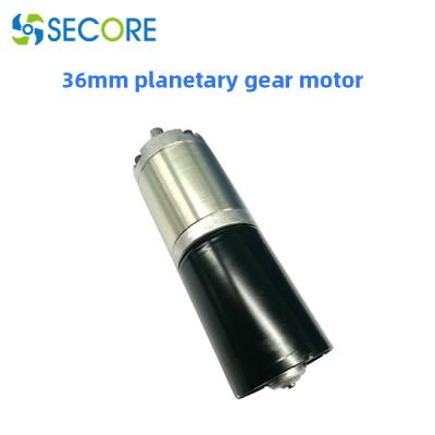 中国 200rpm DC Planetary Gear Motor 36mm 12v Dc High Torque For Medical Device 販売のため
