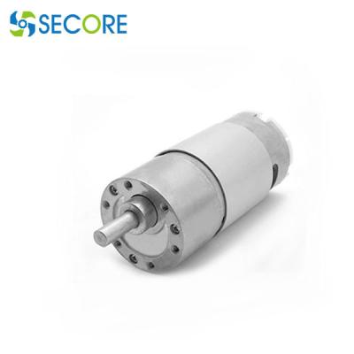 Cina motore riducentesi di 12v 24v 800rpm 555 con velocità del cambio di 37mm regolabile in vendita