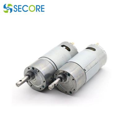 Cina motore riducentesi di 12v 24v 800rpm 555 con velocità del cambio di 37mm regolabile in vendita