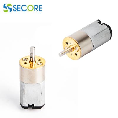 China 16mm 15mm Fingerprint Lock Micro Geared Motor 3D Printing Pen Brushed DC Geared Motor for sale