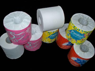 China 500 Sheets recycled tissue paper Roll for sale