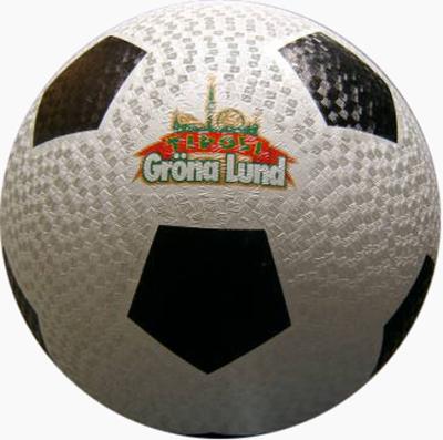 China 16" Huge Rubber Playground Soccer Ball with Customized Logo Printing. for sale