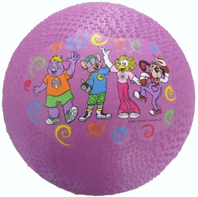 China 16" Huge Rubber Playground Ball with Customized Logo Printing. for sale