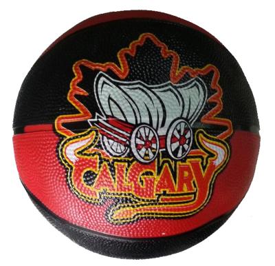 China Promotion Ball! 9" Rubber Basketball with Customized Logo Printing. for sale