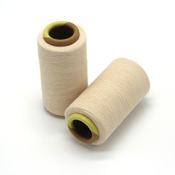Quality NE18s Raw White & Bleached White Regenerated Cotton Yarn ​ for sale