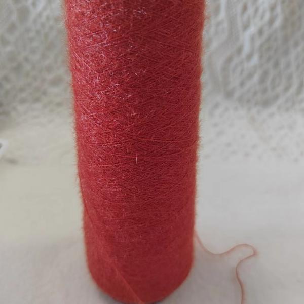 0.9cm 100% Nylon Glanzend Veer Garen Kristal Mink Garen Glitter Garen Voor het breien van truien, sokken