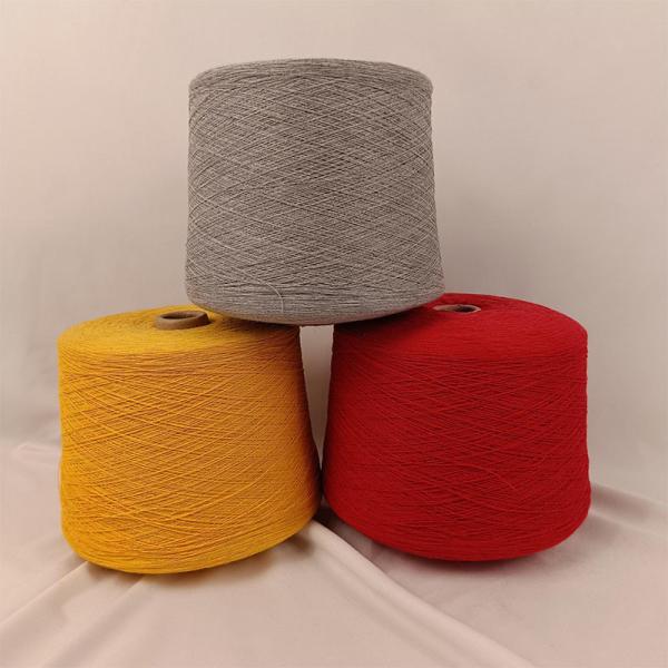 Quality Ne3/1 Ne5/1 Ne6/Nm10 Ne8/1 TC Yarn Recycled Cotton Polyester Blended Yarn For Gloves Knitting for sale