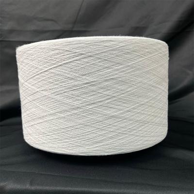 China Bleached White Ne 12s Ne16s Single Ply Cotton Yarn For Knitting And Weaving for sale