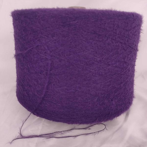 Polyester Feather Yarn 1.3cm 2.0cm 3.0cm 4.0cm For Knitting Socks , Hats , Gloves , Sweaters , Cardigans
