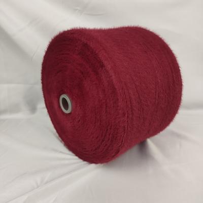 Cina filati di piume di poliestere filati di visone filati di lusso per la maglieria scarpe da ginnastica calze, cappelli guanti in vendita