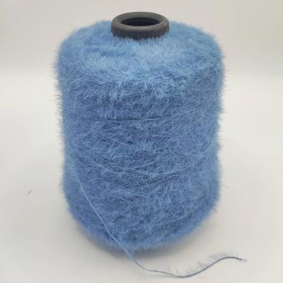 China Feather yarn  Nylon Mink Yarn For Knitting Sweaters Socks Hats Gloves for sale