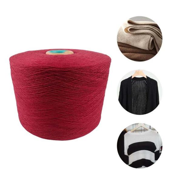 Quality Ne14/1 Ne16/1 Ne20/1 Socks Yarn / Polyester & Cotton Blended Yarn / Regenerated Yarn For Knitting Socks for sale