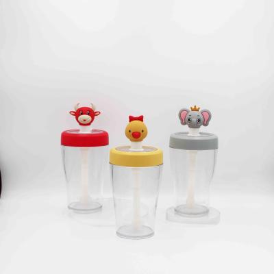 China De Veilige BPA Vrije Unieke Plastic Fles van de voedselrang, Gevormde Opnieuw te gebruiken Tritan-Waterfles Te koop