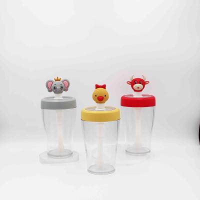 China De Veilige BPA Vrije Unieke Plastic Fles van de voedselrang, Gevormde Opnieuw te gebruiken Tritan-Waterfles Te koop